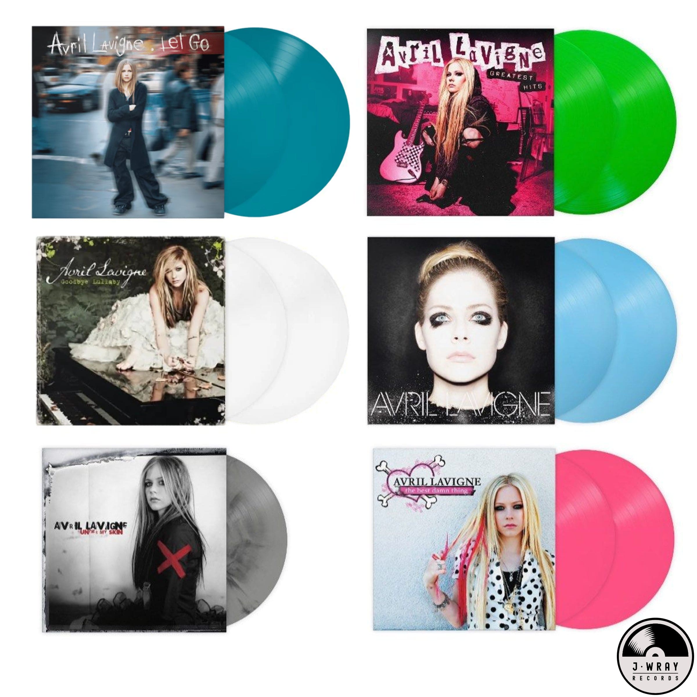 AVRIL LAVIGNE - Coloured Vinyl Bundle