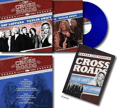 DEF LEPPARD & TAYLOR SWIFT - CMT Crossroads Vinyl – JWrayRecords